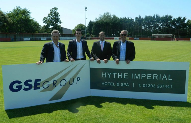 GSE GROUP TO SPONSOR HYTHE TOWN FOOTBALL CLUB | Kent Business News